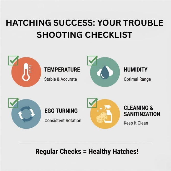 Hatch Rate Guide: Fix Common Issues - Incubator Warehouse